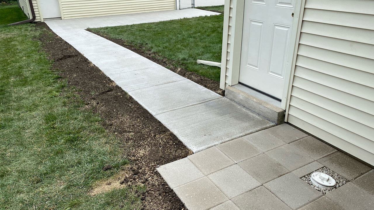 Concrete Walkways Bartlett, IL | Stamped & Brushed Contractors