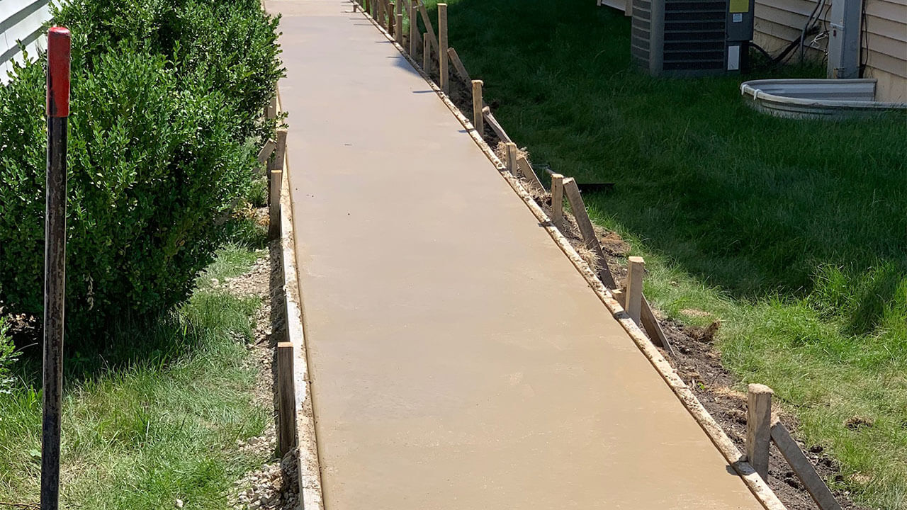Concrete Walkways Bartlett, IL | Stamped & Brushed Contractors